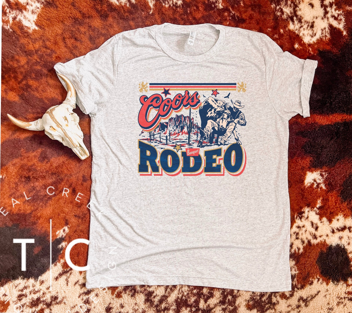 Rodeo time tee – Teal Creek Boutique & designs