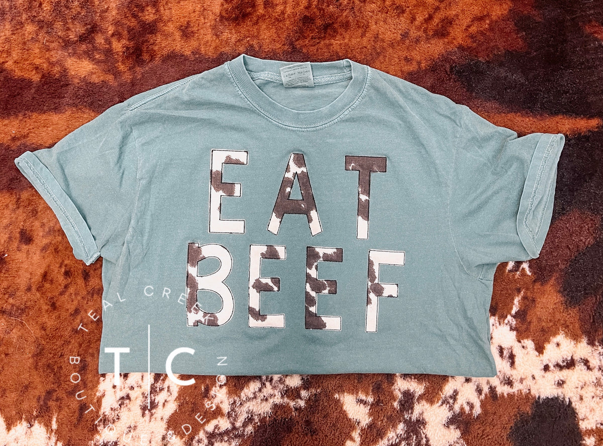 Eat beef tee – Teal Creek Boutique & designs