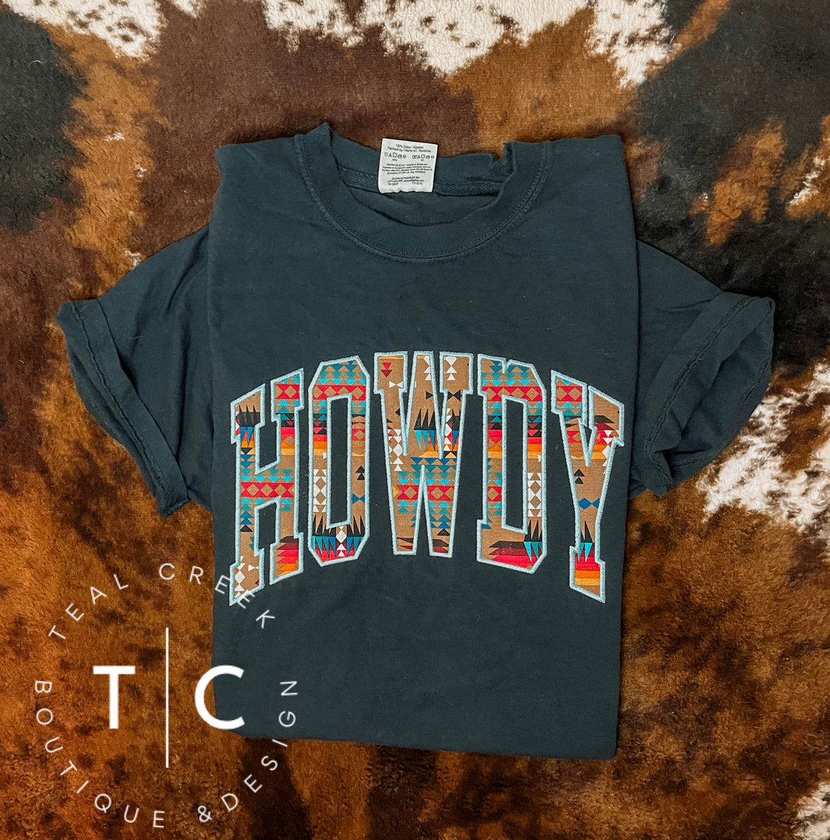 Howdy (southwest) Tee – Teal Creek Boutique & designs